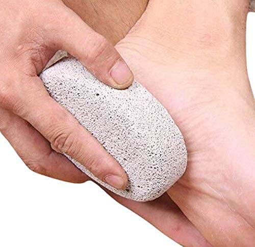 Buy Poovin Pumice Stone for Feet Dead Skin Remover Foot Stone White ...