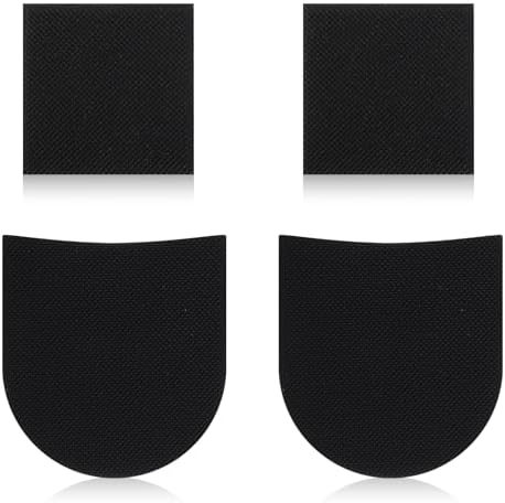 Amazon.com: 4Pcs Shoe Heel Repair Rubber Pads Boot Heel Replacement ...
