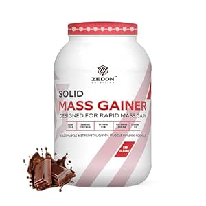 Zedon Nutrition Solid Mass Gainer Whey Protein Powder, Whey Isolate ...