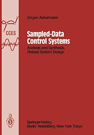 Amazon | Sampled-Data Control Systems: Analysis and Synthesis, Robust ...