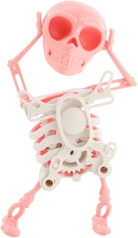 Amazon.com: NAIHOD Dancing Skeleton Toy, 3D Swinging Wind Up Skeleton ...