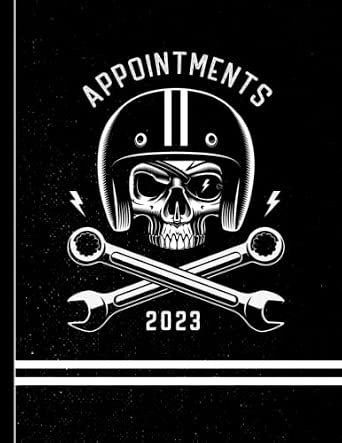 Mechanic appointment book 2023: Auto repair garage appointment book ...