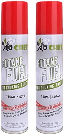 Amazon.com: Jo Chef Butane Fuel Refill, Lighter Butane Fuel Canister ...