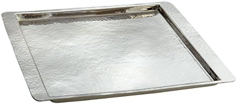 Amazon.com: Elegance Silver Round Silver Plated Gallery Tray, 12-3/4"