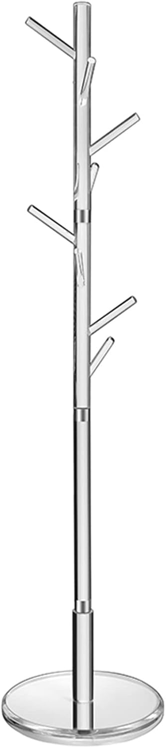 Amazon.com: TOYOMO Transparent Acrylic Coat Hanger, Coat Rack Stand ...