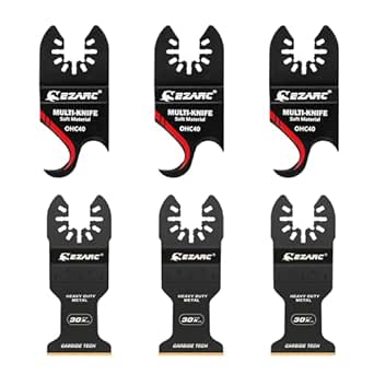 EZARC Carbide Oscillating Saw Blades Oscillating Multi Tool Hook Knife Blade - Amazon.com