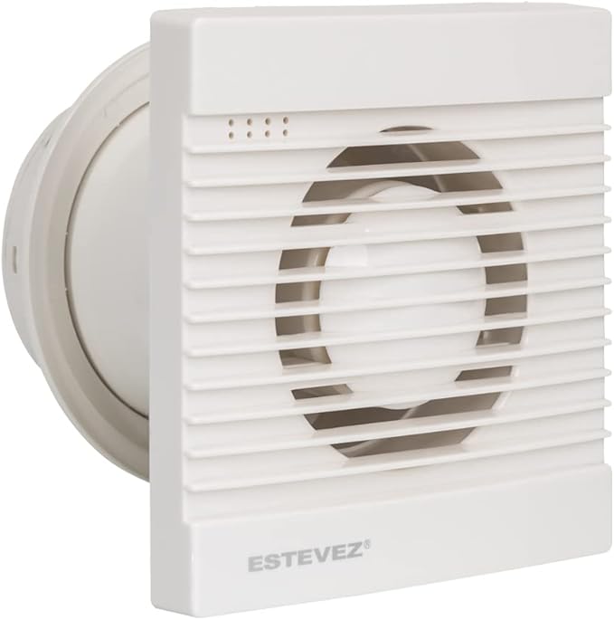 Estevez Extractor De Aire Modelo 1206-BL (eco) | Ventilador para Baño y ...