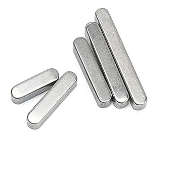 M5 M6, 304 Stainless Steel, Flat Key Rounded Corner. A Type Flat Key ...