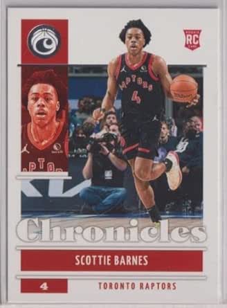 2021-22 Chronicles Basketball #47 Scottie Barnes Rookie Card RC ...