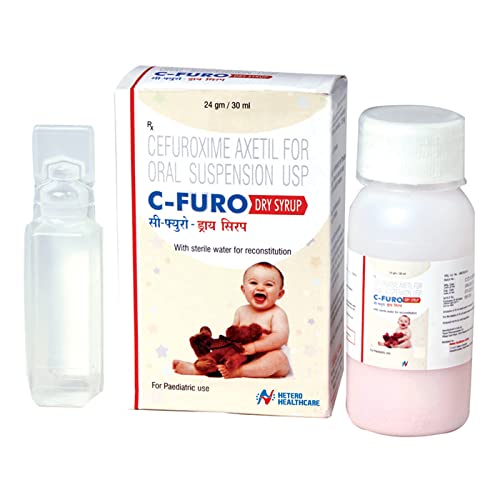 C - Furo 125mg/5ml - Bottle of 30ml Dry Syrup : Amazon.in: Health ...