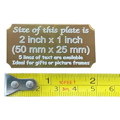 Amazon.co.uk: name plate