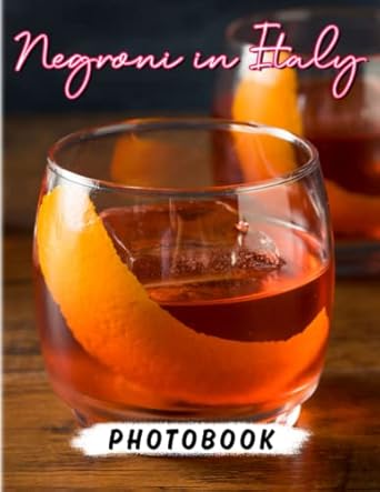 Negroni In Italy Photobook: Picture Book Of An Italian Cocktail With 40 ...