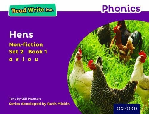 Read Write Inc. Phonics: Hens (Purple Set 2 Non-fiction 1): Munton ...