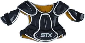 Amazon.com : STX Stinger Lacrosse Shoulder Pads (Black : Extra Small ...