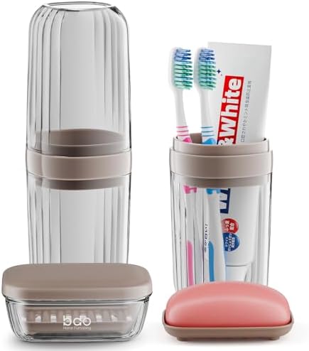 Amazon.com: VITVITI Travel Soap Case Container, Portable Toothbrush ...