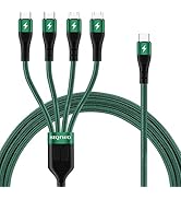 Amazon.com: SIQIWO Multi Retractable Charging Cable 3A 2.9FT, Multiple ...