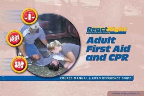 React Right First Aid/CPR Field Guide and Video Set | Amazon.com.br