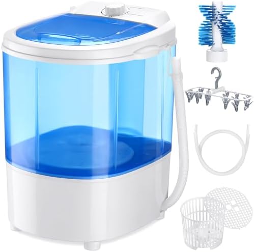 Amazon.com: COSTWAY Mini Washing Machine, Portable Washer for Compact ...