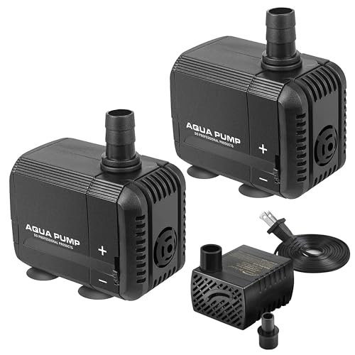 Simple Deluxe 210GPH 8W Water Table Pump (800L/H), Pond Pump with ...