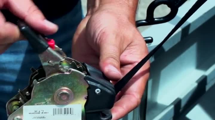 Watch Erickson 34416 Pro Series Black 2" x 10' Retractable Ratcheting ...