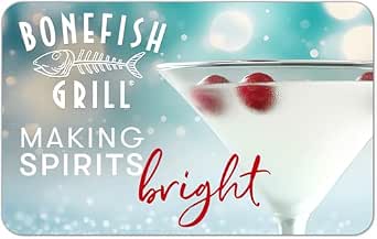 Amazon.com: Bonefish Grill eGift Card - $200 - Cheers : Gift Cards