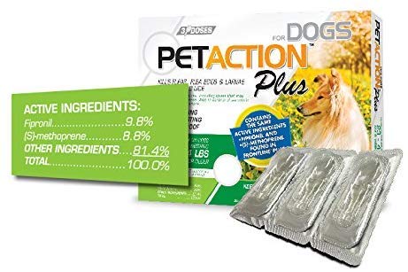 PetAction Plus For Dogs 12 Doses (23-44 LB)