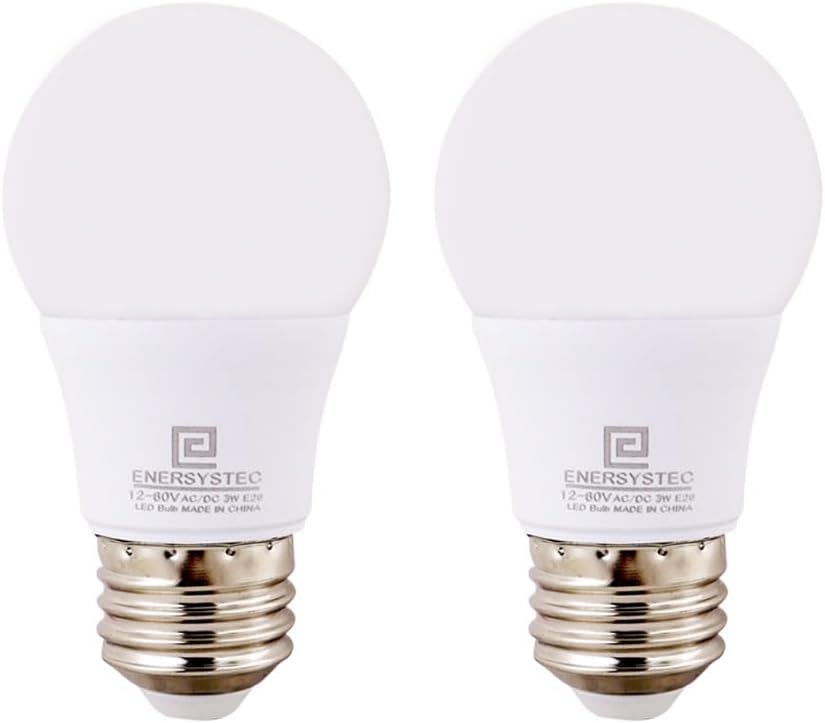 KONPWAY 12V Low Voltage LED Light Bulbs - Daylight 7W(Only for 12-36V ...