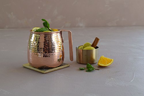 Amazon.com: Stout Mule Mug - Gift for Friend, Handmade Copper Moscow ...