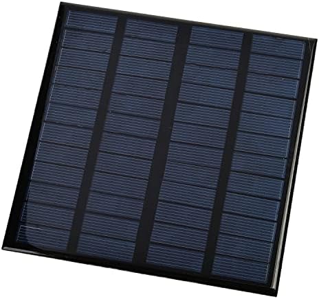 Amazon.com : Fielect 12V 3W Polycrystalline Mini Solar Panel Module DIY ...