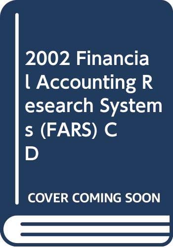 Amazon.com: 2002 Financial Accounting Research Systems (FARS) CD ...