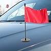 Amazon.com : BESPORTBLE 2pcs Magnet Car Flag Pole Car Flagpole Stand ...