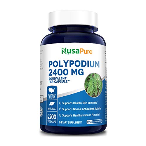 Polypodium Leucotomos Extract 2400mg 200 Veggie in Pakistan | WellShop.pk