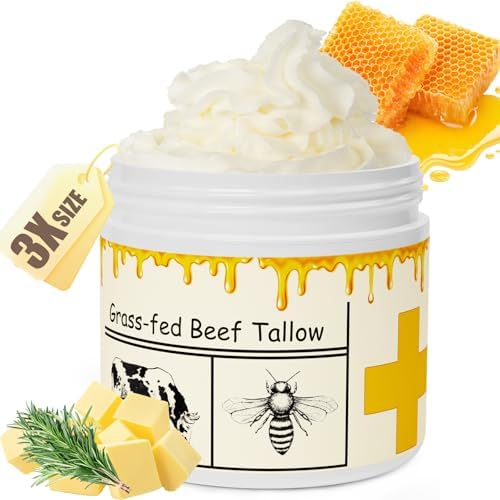 Amazon.com : Santa Cruz Paleo Beef Tallow for Skin, Grass Finished ...