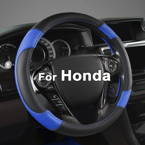 Amazon.com: GIANT PANDA Microfiber Leather Steering Wheel Cover for ...