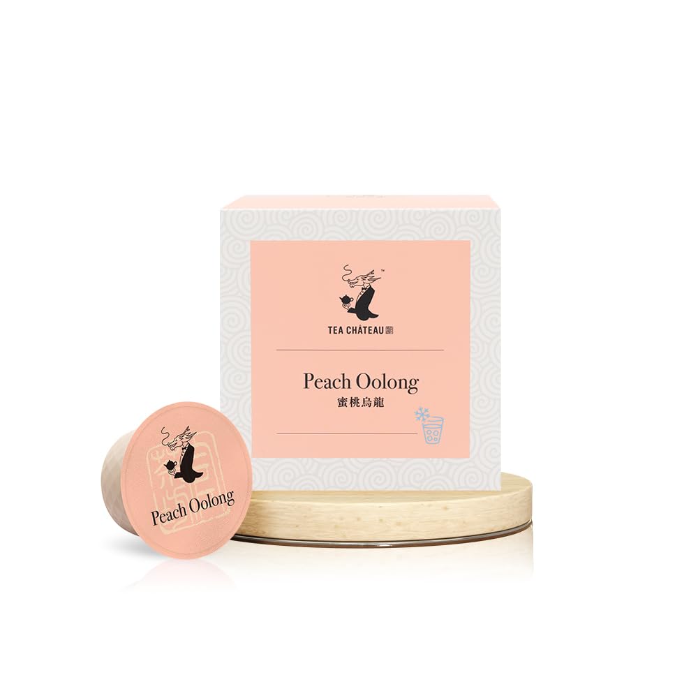 Amazon.com: Tea Château Peach Oolong Tea Pods, Fruity Milkty Tea with ...