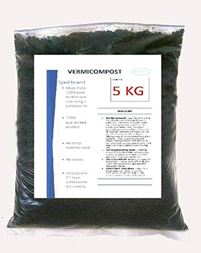 Planters Vermi Compost Khad (Black) : Amazon.in: Garden & Outdoors
