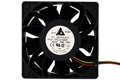 Delta TFC1212DE 120x120x38MM 3-Wire Tach Output Fan : Amazon.in ...