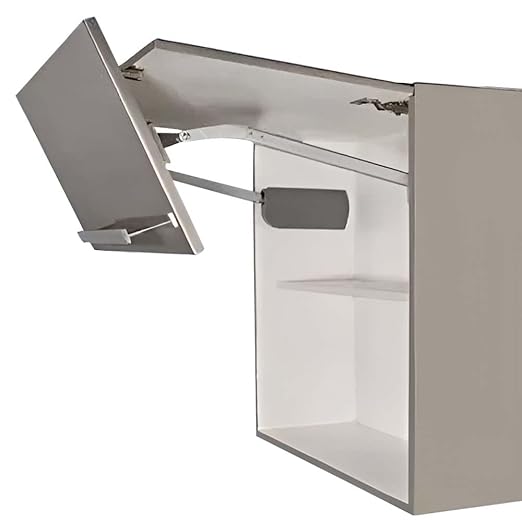 Volo Hydraulic Bi-Fold Pneumatic Two Door Cabinet Hinge Support Lift Up ...