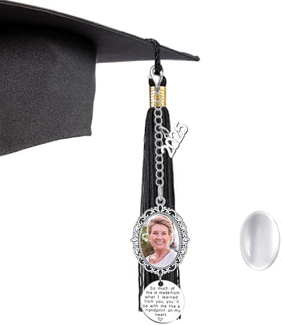 Amazon.com: Custom Graduation Memorial Tassel Charm 2025 Customized ...