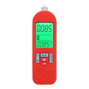 Amazon.com: AC DC Voltage Current Meter, Red Green Backlight Handheld ...
