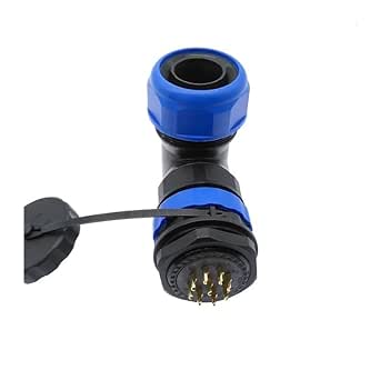 SP28 corrugated pipe waterproof connector IP68 2 pin 3/4/5/6/7/9/10/12 ...