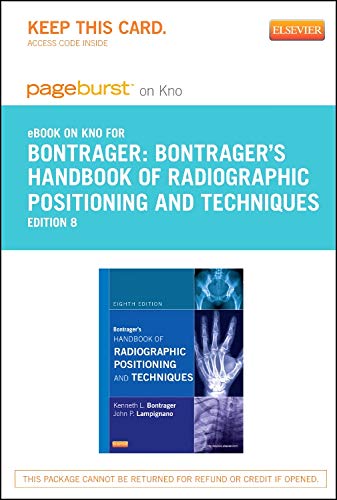 Amazon | Bontrager's Handbook of Radiographic Positioning & Techniques ...