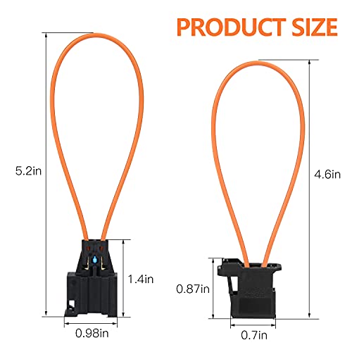 Snapklik.com : 2Pcs Fiber Optic Loop, Female And Male Fiber Optic ...