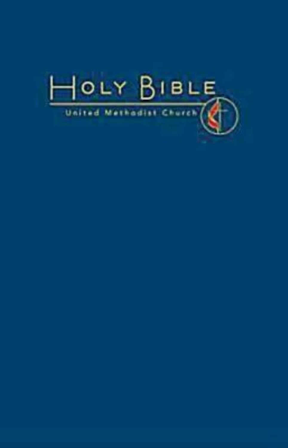 Amazon | Holy Bible: Common English Bible, Navy, Pew, UMC Emblem ...
