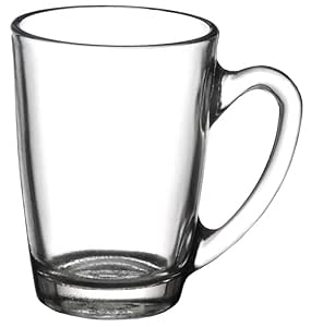 Yera Glass Tea/Coffee Mug Set (capacity-230 ml Each), Set of 6 ...