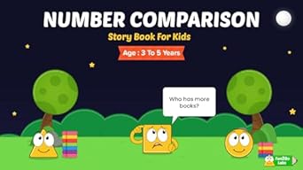 Number Comparison: Math Story Book for Kids Aged 3 to 5 eBook : Labs ...