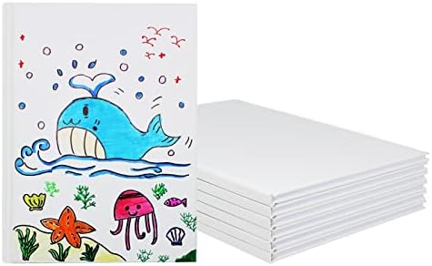 Amazon.com : Dynta Hardcover Sketchbook Blank Notebook Bulk 6 Packs ...