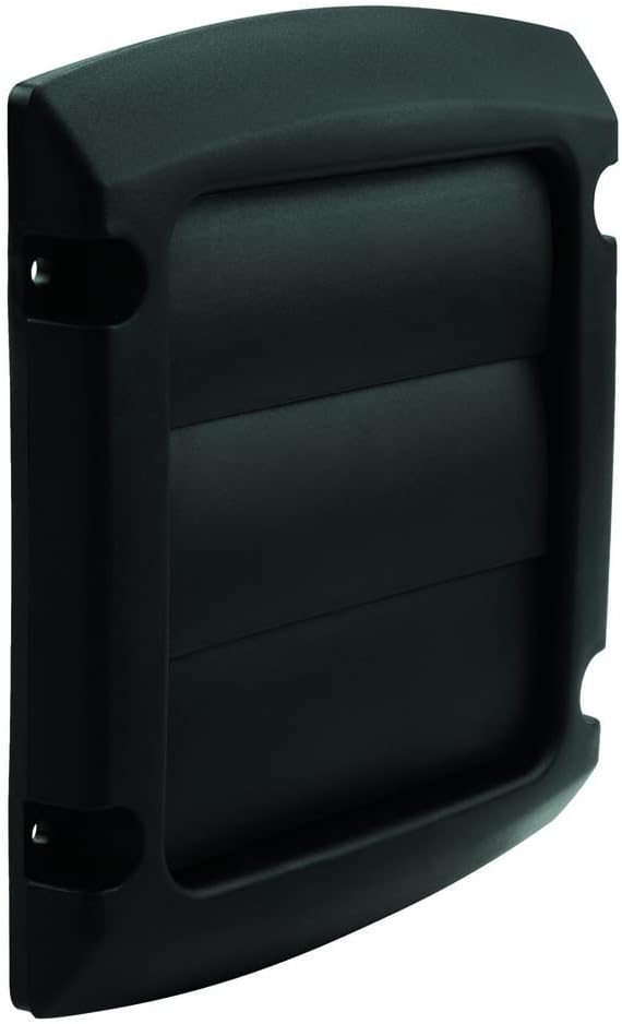BestRec LC4BLKZW ProVent Black Louvered Exhaust Cap for 4" Ducts ...