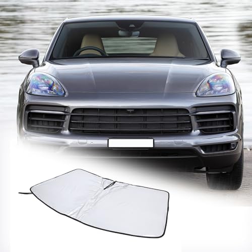 Amazon.com: Windshield Sun Shade Compatible with Porsche Cayenne 2019 ...