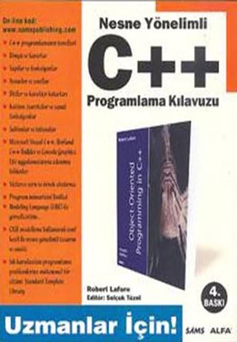 Amazon.com: C++ Programlama Kilavuzu Nesne Yönelimi: 9799752971287: Robert Lafore: Books